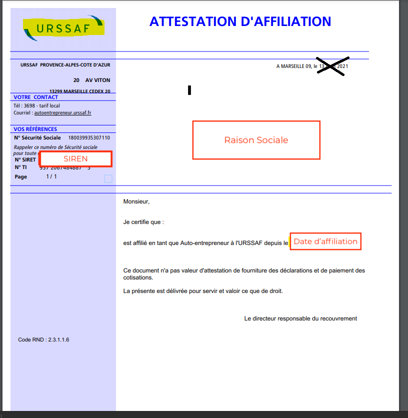 Régime social : Société – Provigis